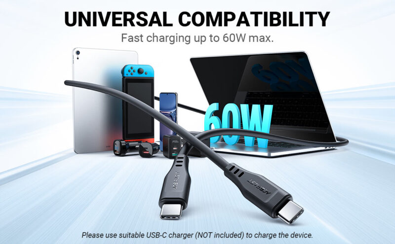 Charging Data Cable C3-03 USB-C to USB-C I ACEFAST - High End Accessories