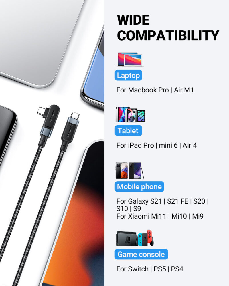 Charging Data Cable C5-03 USB-C to USB-C 100W I ACEFAST - High End ...