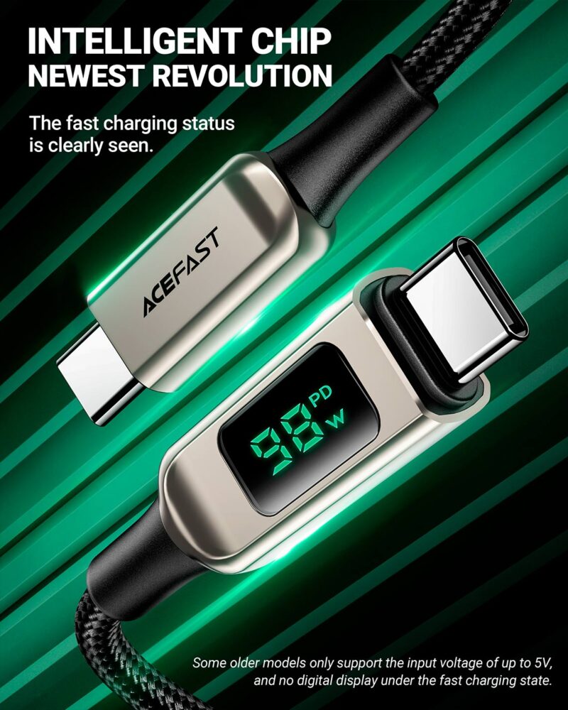 Charging Data Cable C6-03 USB-C to USB-C 100W I ACEFAST - High End ...