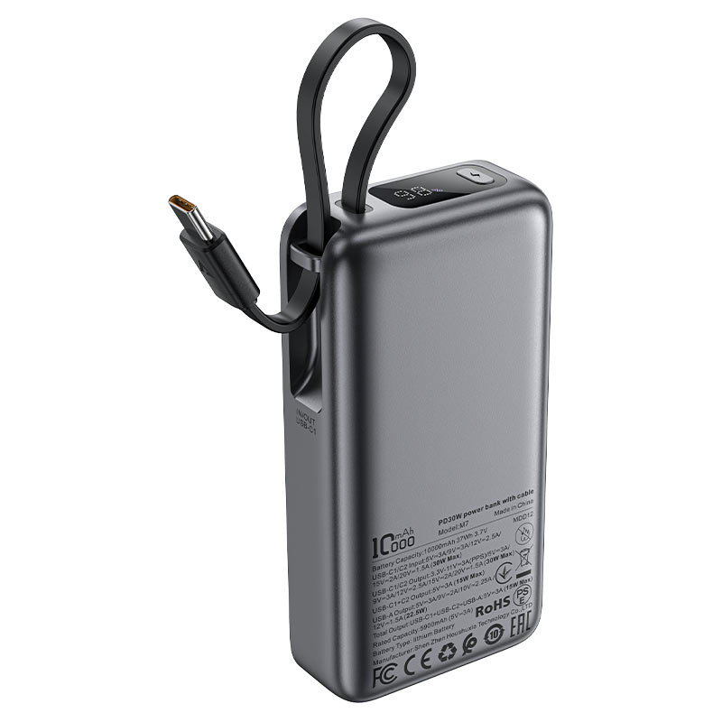 Fast Charge Power Bank M7 PD30W 10000mAh I ACEFAST - High End Accessories